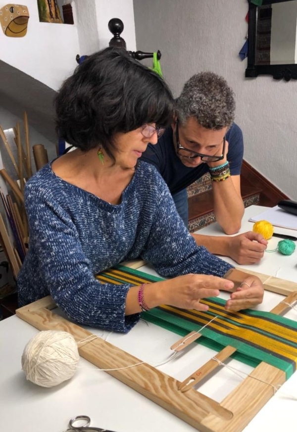 Clases de telar en Madrid - El cabo de Valentina